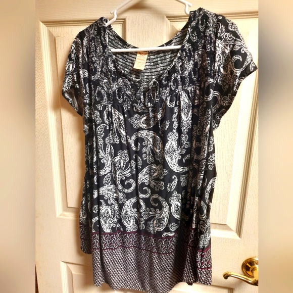 Faded Glory | Tops | Faded Glory Tunic Top Euc | Poshmark